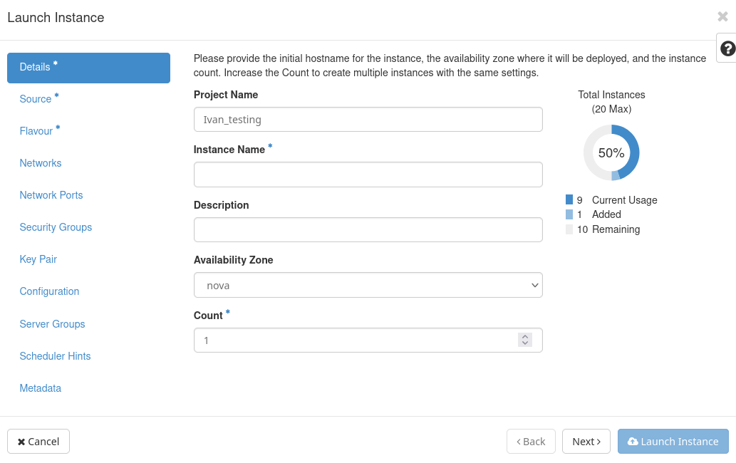 Jupyter Lab Standalone OpenStack - OpenFlightHPC