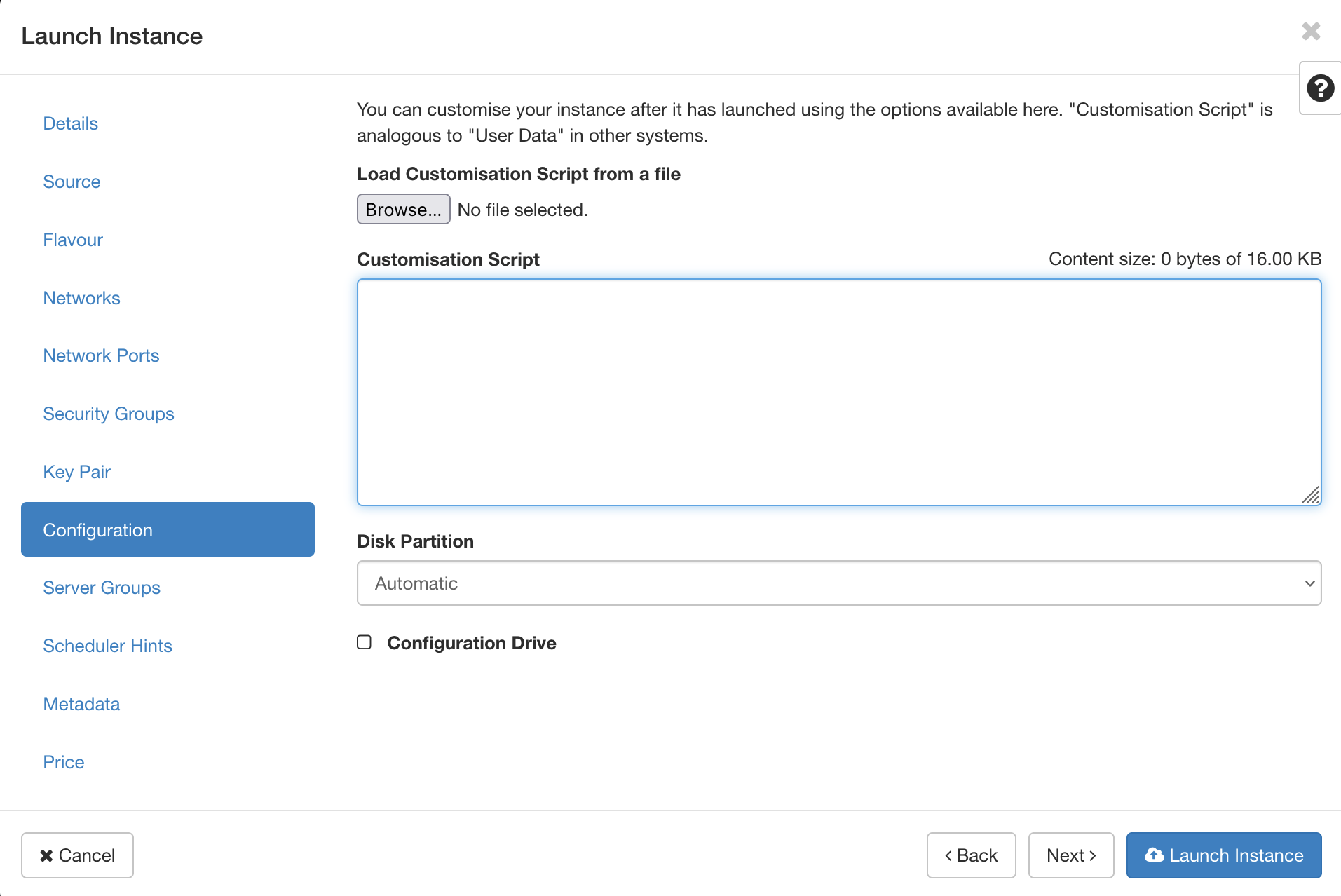 Alces Cloud - OpenFlightHPC