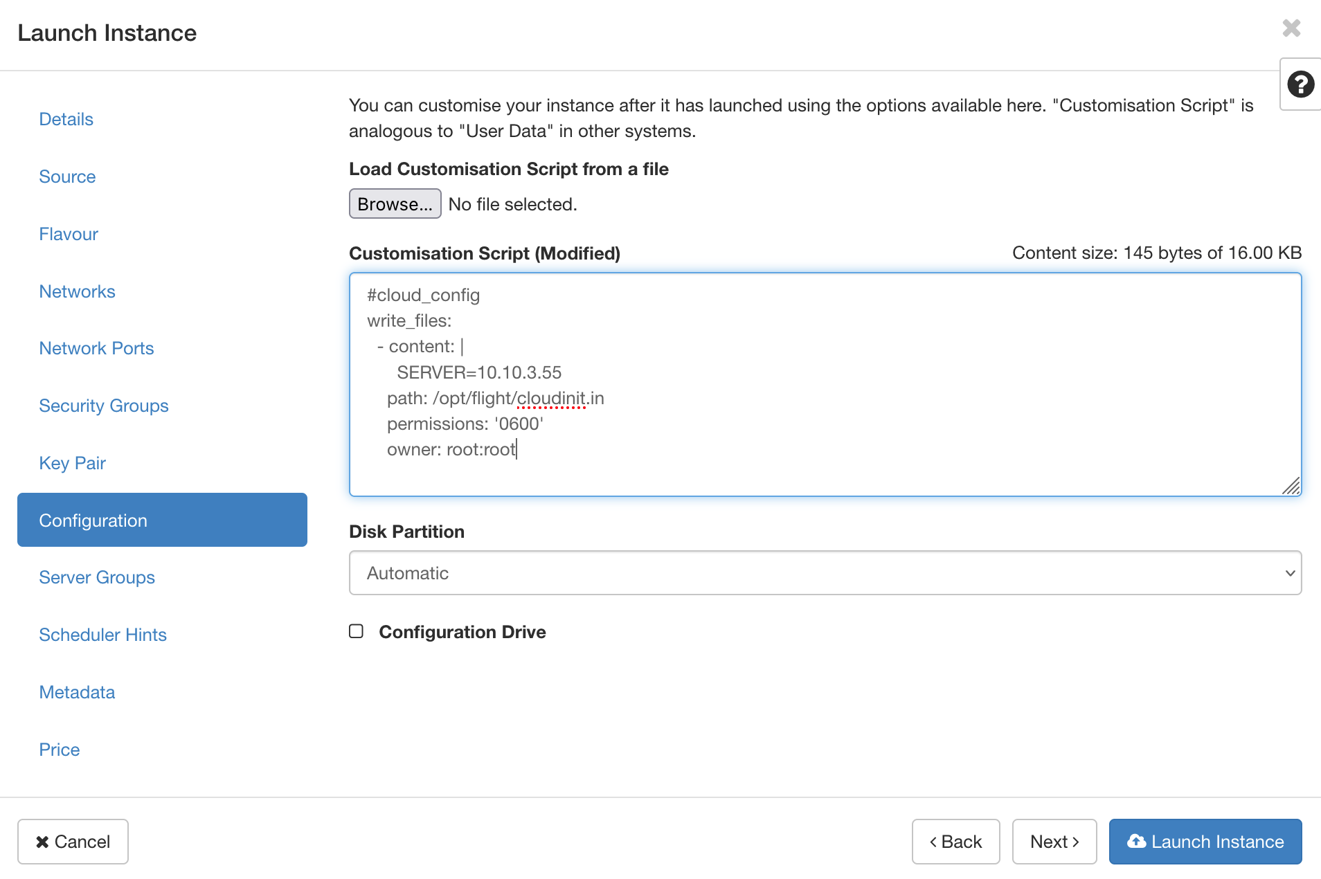 Alces Cloud - OpenFlightHPC